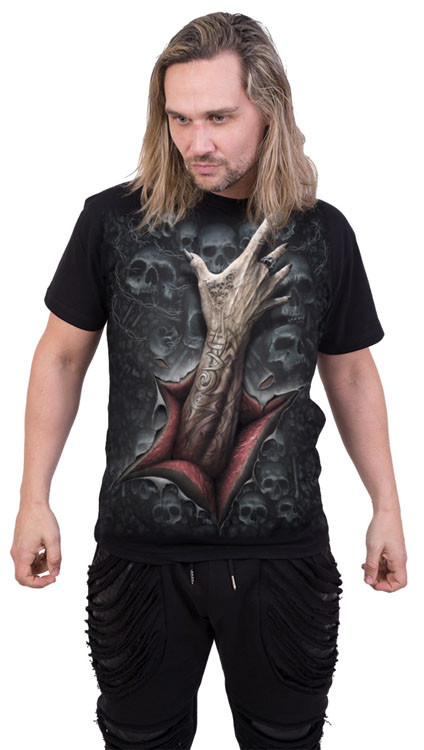 Metalové tričko Spiral STRANGLER DW246600 | Spiral.cz - Gothic metalová ...